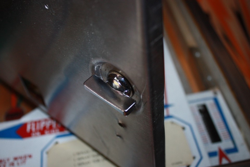 2x TWO Pinball Machine Keyless Locks 7/8" - Coin Door/Backbox Door ...