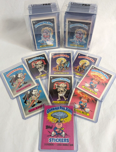 MINT 1985 Topps Garbage Pail Kids 1ST SERIES 1 GPK Adam Bomb OS1 GLOSSY ...