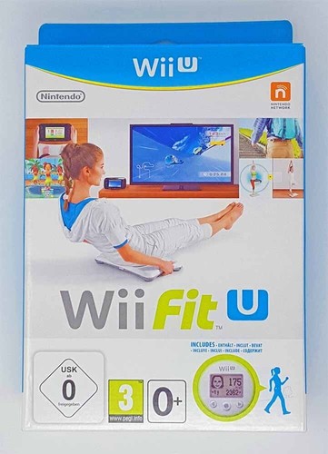 Nintendo Wii U Fit Pedometer Training Fitness Sports Muscle Yoga ...