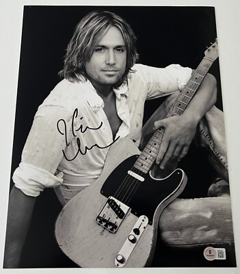 KEITH URBAN SIGNED AUTOGRAPH 11x14 PHOTO w/PROOF & BECKETT BAS COA | eBay