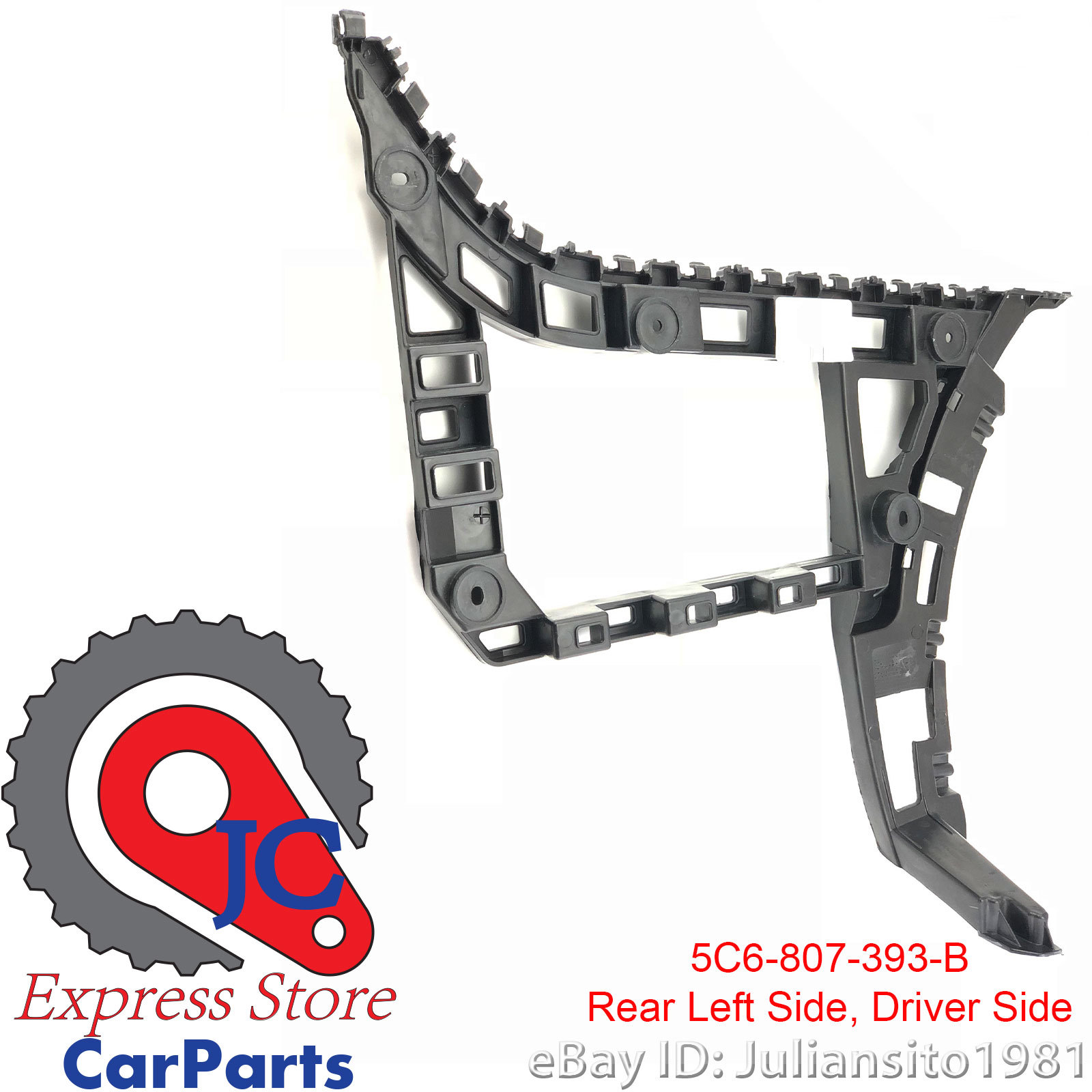 5C6807393B VOLKSWAGEN GENUINE JETTA REAR LEFT BUMPER SIDE RETAINER | eBay