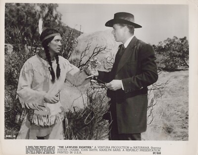 Buster Crabbe + John Smith in The Lawless Eighties (1957) Photo M 333 ...
