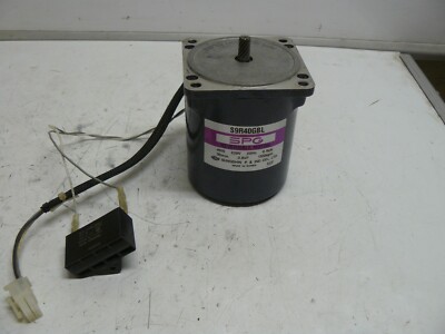 SPG S9R40GBL REVERSIBLE INDUCTION MOTOR 40W 220V 0.56A 1550 RPM | eBay