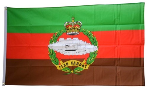 Fahne Großbritannien British Army Royal Tank Regiment Flagge britische ...