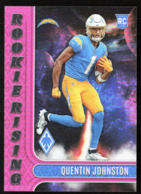 2023 Panini Phoenix Quentin Johnson Rookie Rising Pink Prizm /175 #RIS ...