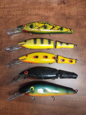 Musky Lure - Legend Perchbait x5 - 1st Gen Perchbait with Double pull ...