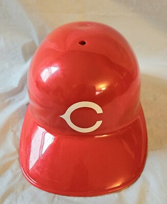 VTG 1969 Cincinnati Reds Batting Helmet Laich Full Size MLB | eBay