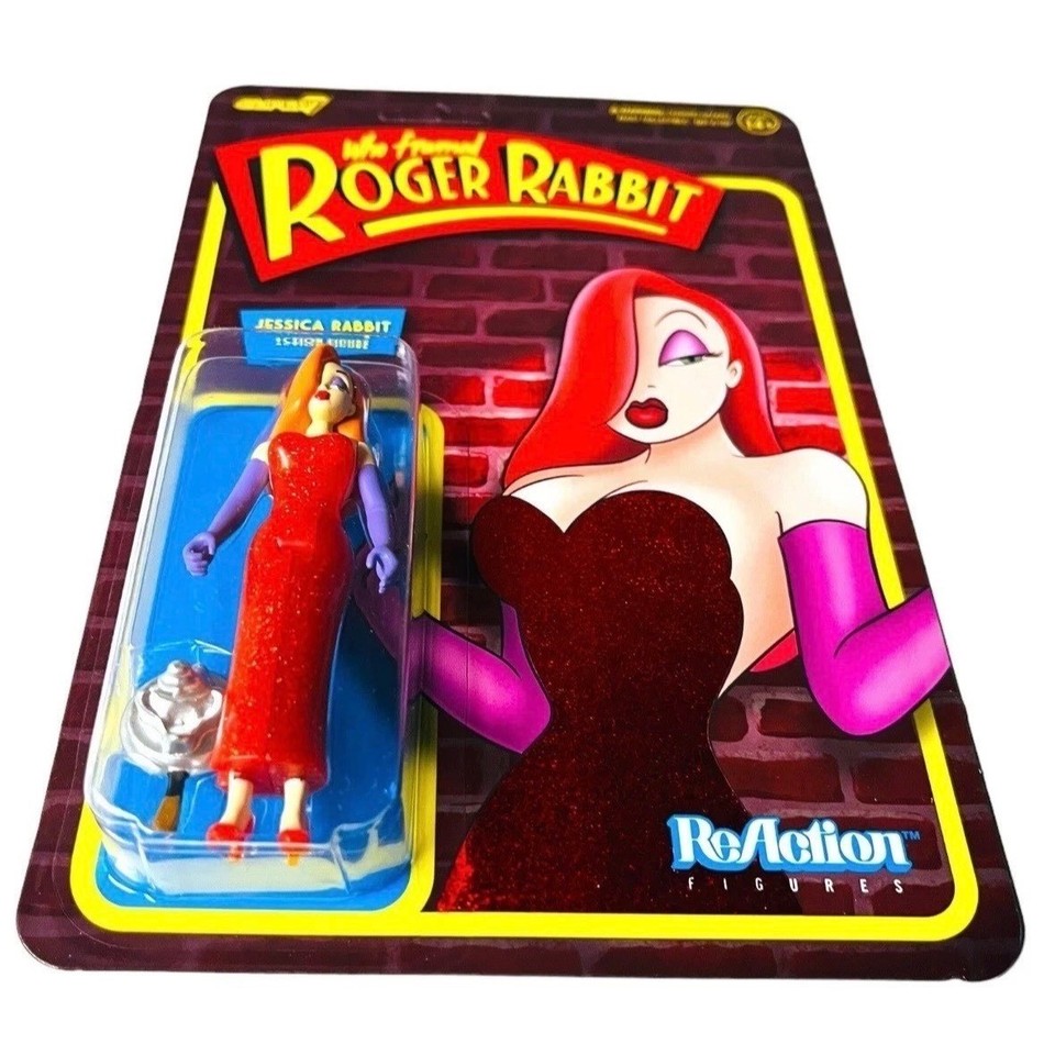 Jessica Rabbit Reaction Collectible Figure Super7 Who Framed Roger ...