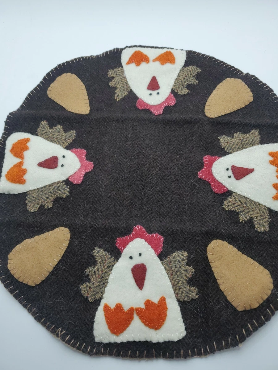 Primitive Penny Rugs