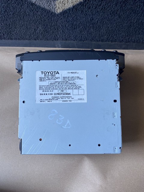 2001-2006 Lexus Ls430 Stereo Radio Player 6 Disc CD Changer OEM 86120 ...