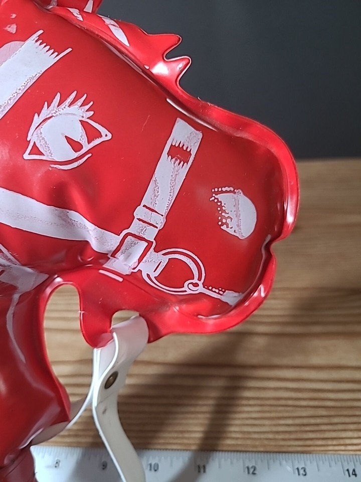 Rare Vintage Nu-Cushion Toys Horse Head on a stick Bucking Bronc Toy ...