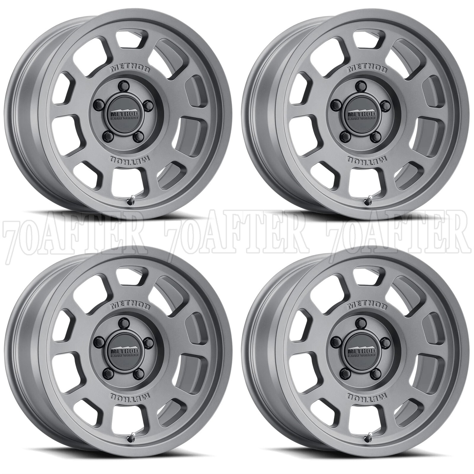 (4X) Method MR705 Bead Grip Wheels [17x8.5|5x150|ET:35|CB:110.5 ...