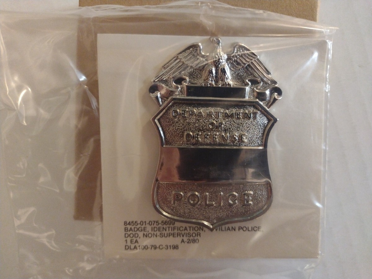 Dod Police Officer Badge Officers Receive Congressional Gold Medal For