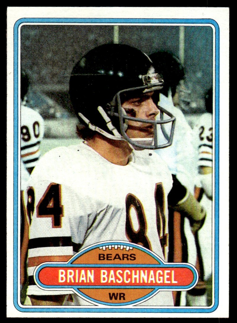 1980 Topps Brian Baschnagel Chicago Bears #21 | eBay