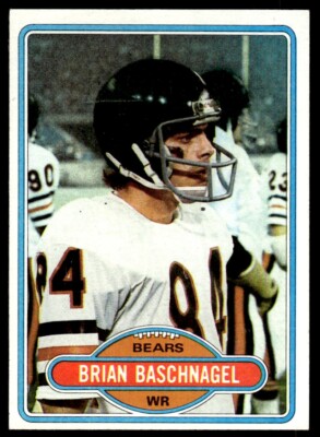 1980 Topps Brian Baschnagel Chicago Bears #21 | eBay