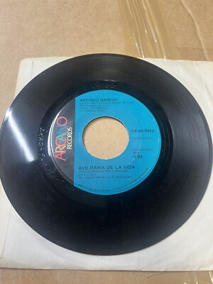 ANTONIO MARCOS ARCANO Records 45 Ave Maria De La Vida Chicano Soul Pop ...