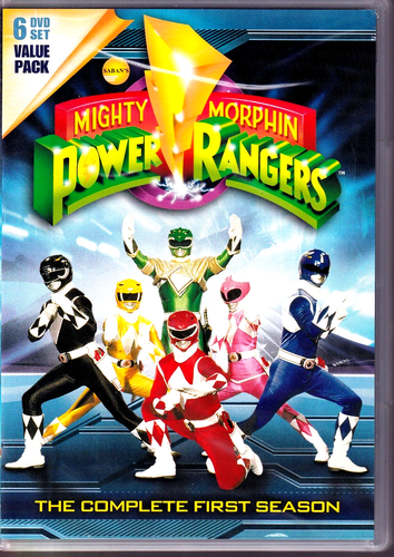 MIGHTY MORPHIN POWER RANGERS COMPLETE SEASON 1 [6- DVD Set 1993 / 2015 ...