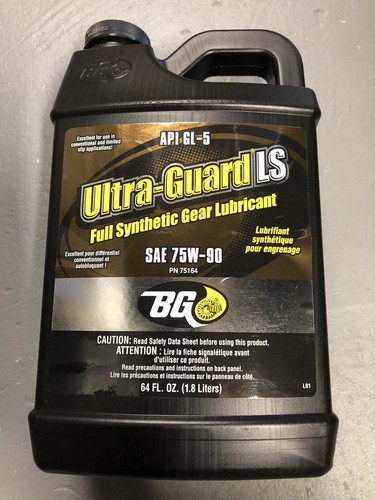 ultra-guard LS BG Full Synthetic Gear Lubricant SAE 75W-90 Diff Fluid ...
