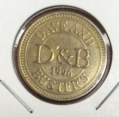 1996 Dave & Busters Vintage Token Coin~25MM | eBay