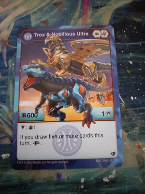 Bakugan Armored alliance epic character Card _245_EC_SV Trox x ...