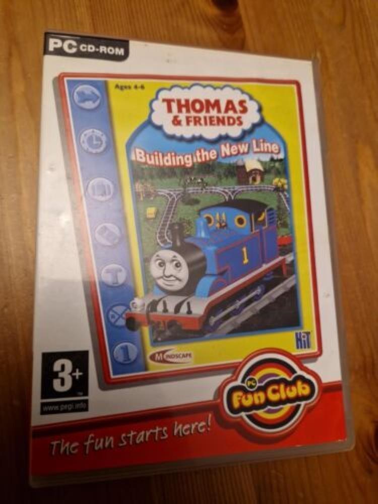 Thomas & Friends Building The Line PC CD ROM 3 4 5 6 Yrs Fun Game Xmas ...