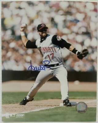Aaron Boone Signed Autographed Glossy 8x10 Photo Cincinnati Reds | eBay