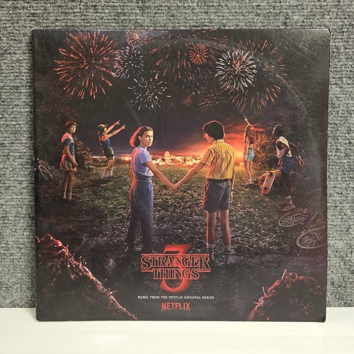 Stranger Things 3 Soundtrack ~ 2xLP Orange & Black Splatter Vinyls | eBay