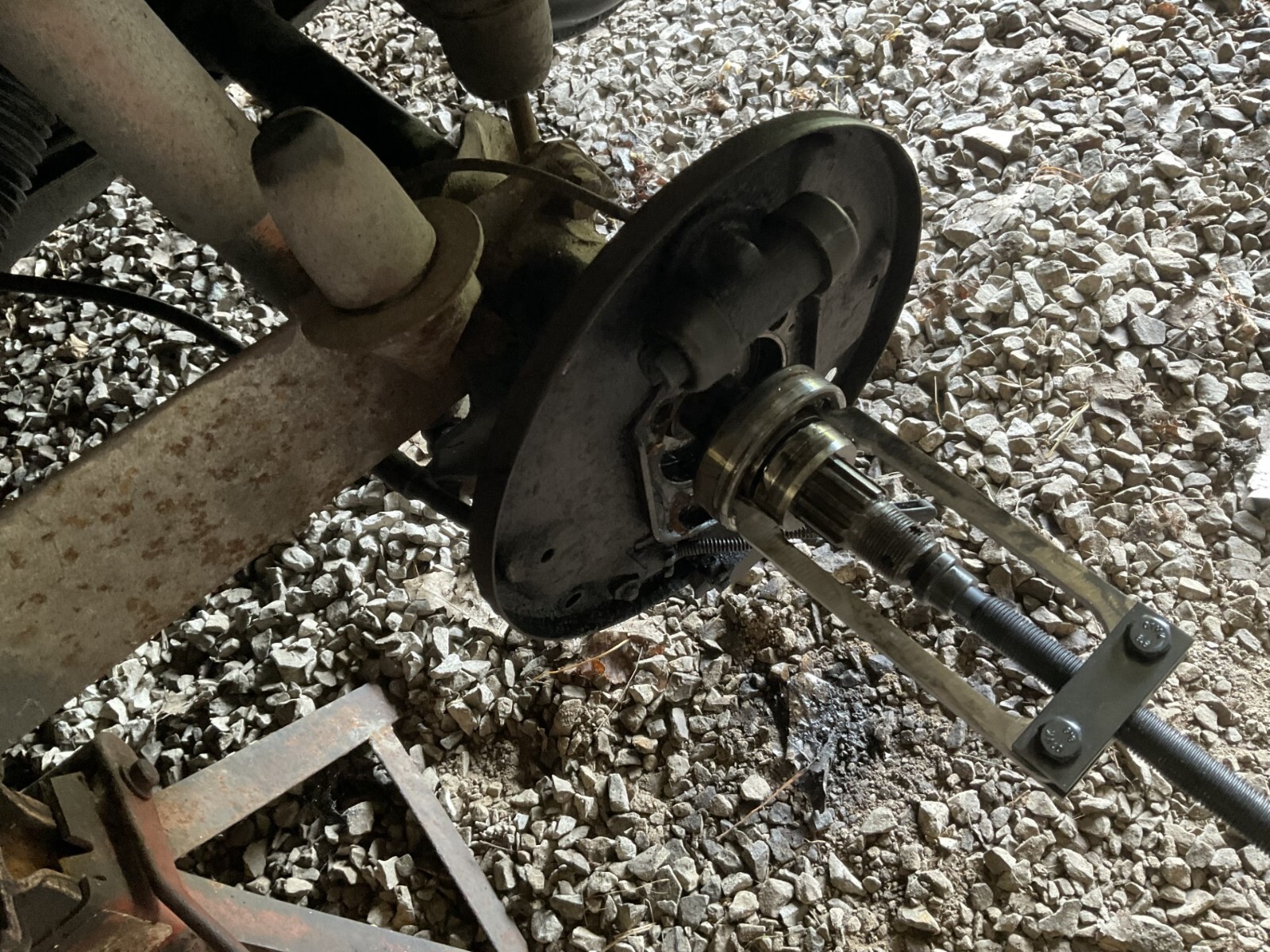 6306 Bearing Puller for VW Swing Axles | FritzCP Aircooled VW Rear Axle ...