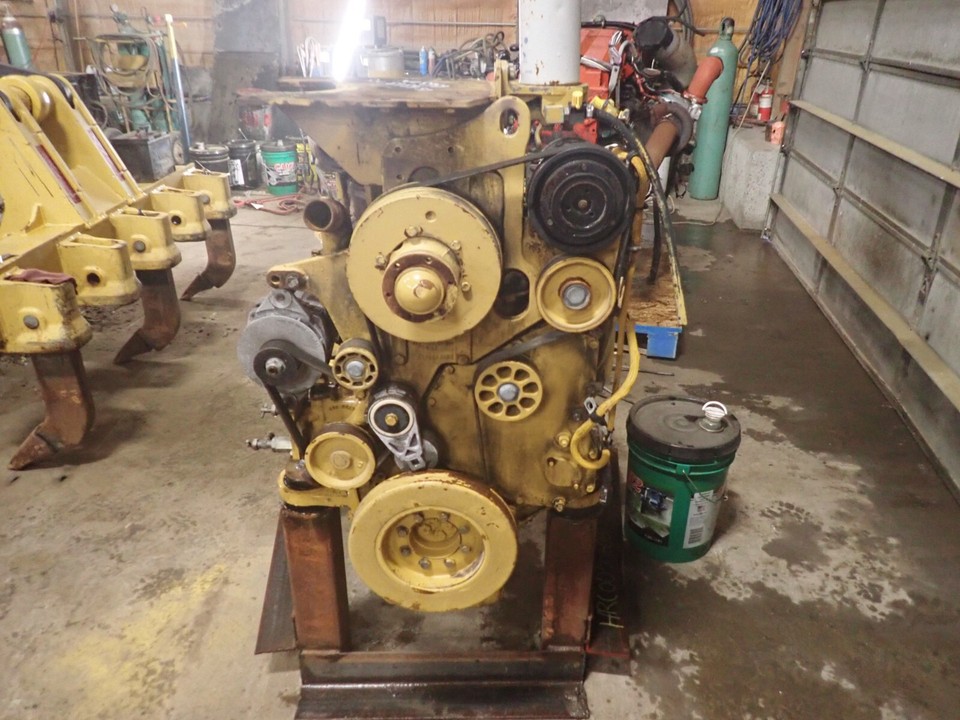 Caterpillar 3126 DITA Turbo Diesel Engine GOOD RUNNER! D6N Dozer 191 ...