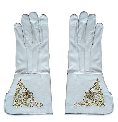 CAVALRY OFFICERS LEATHER GAUNTLETS, Size S, M, L, XL,XXL AMERICAN CIVIL ...