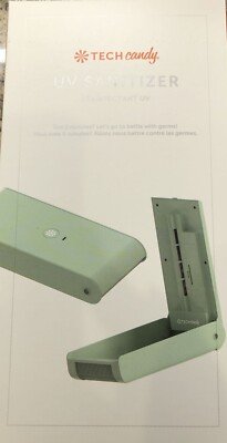 UV Sanitizer by Tech Candy Bacteria Germs Disinfectant Cell Phones 1m ...