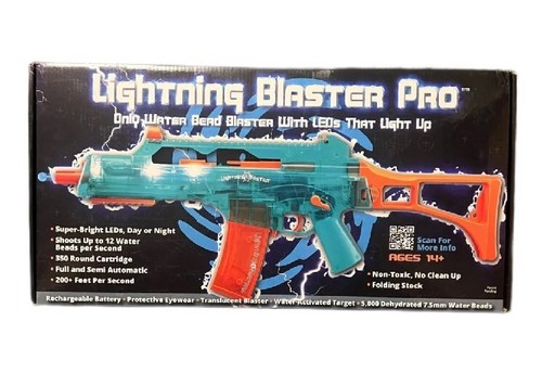 Lightning Blaster Pro-LED Full and Semi Automatic Water Bead Blaster ...