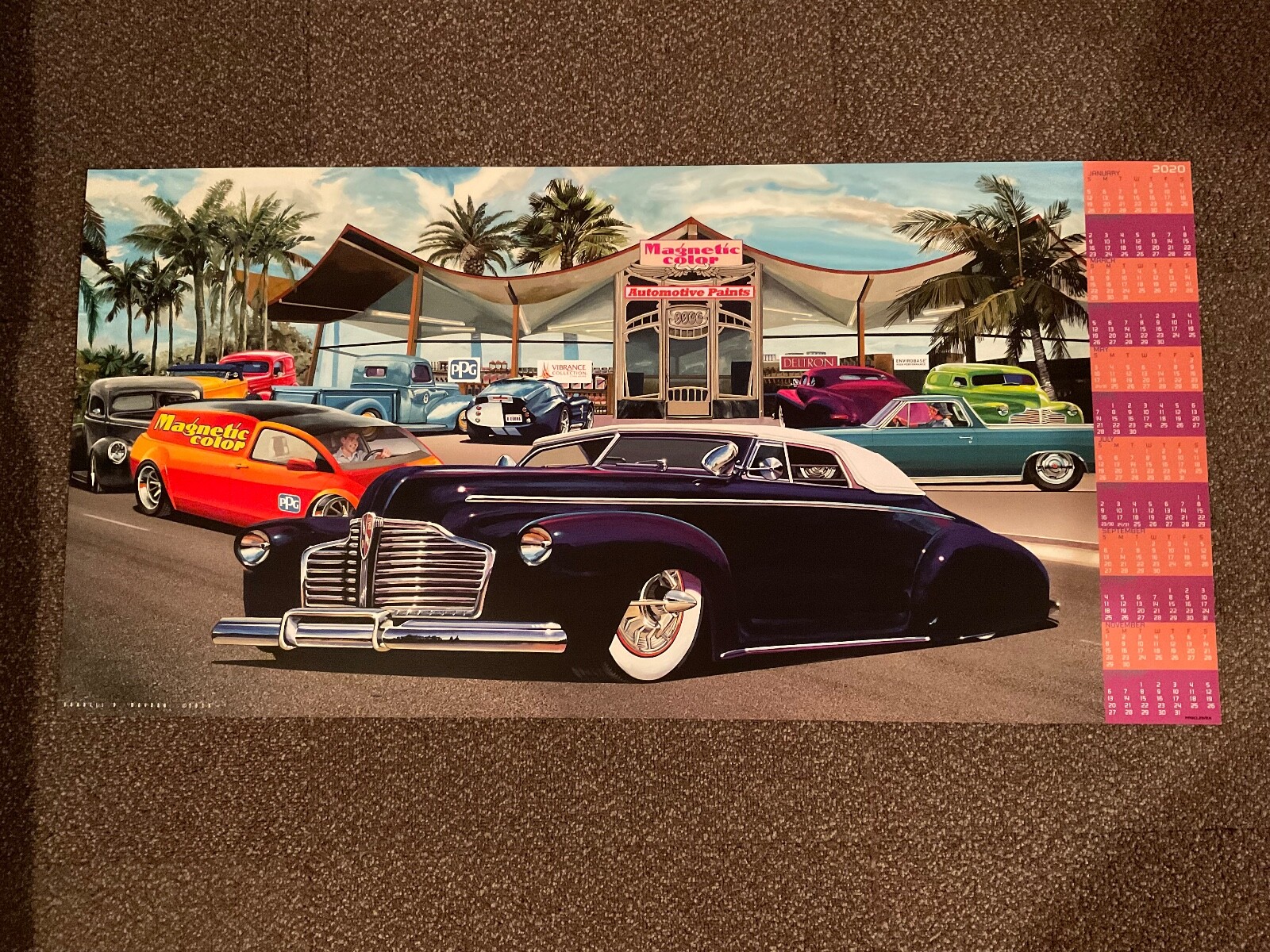 2020 PPG Darrell Mayaab Calendar Limited Edition Poster Print | eBay