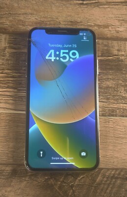 Apple iPhone X - 64 GB - Silver (Unlocked) (Single SIM) 603784255156 | eBay