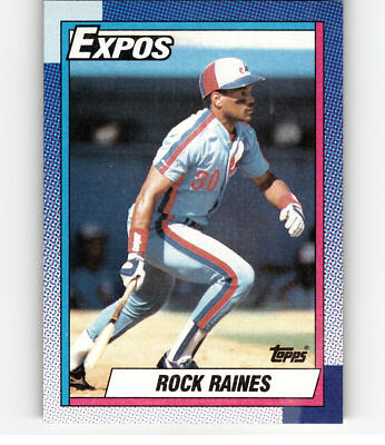 1990 Topps 180 Rock Raines Montreal Expos | eBay