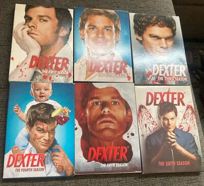 Dexter Lot of 6 Complete Seasons 1-6 1 2 3 4 5 6 DVD Box Sets | eBay