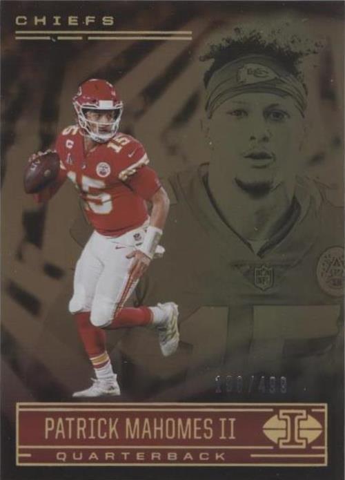 2021 Panini Illusions - Patrick Mahomes II #24 Trophy Collection Bronze ...