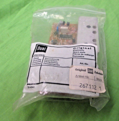 DUAL CS 741Q & 728Q NEW MOTOR ELECTRONICS PT # 267 112 NEW IN FACTORY ...