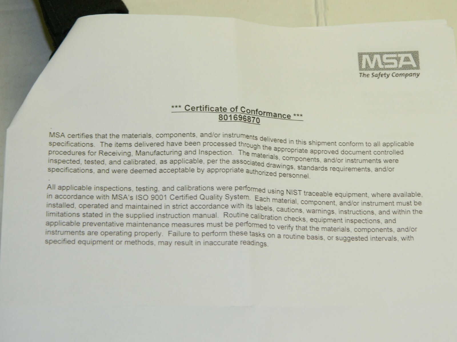 MSA AirHawk II Self Contained Breathing Apparatus "Working ...