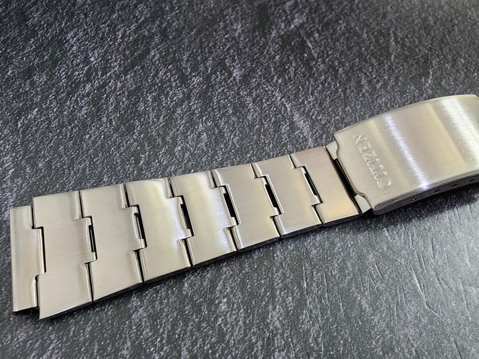 CITIZEN BRACELET 18MM Straight End NICE FIT 67-9011 hex 67-9356 ...
