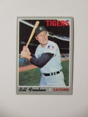 BILL FREEHAN 1970 TOPPS BASEBALL CARD #335 DETROIT TIGERS | eBay