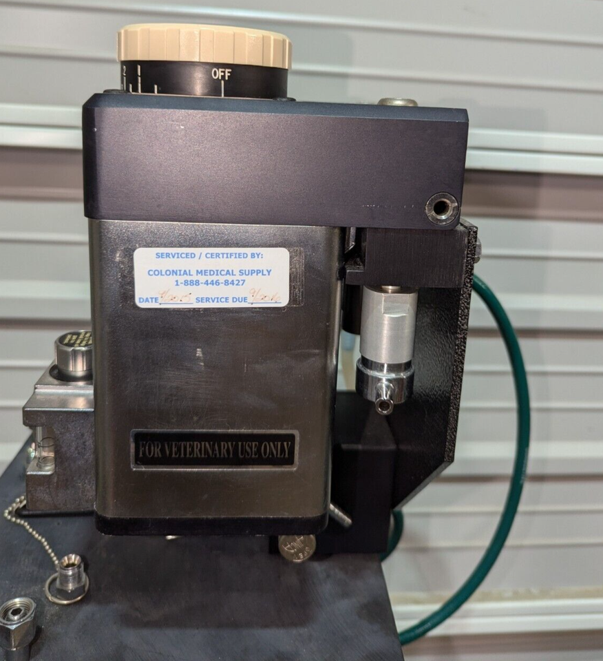 Surgivet Anesco Isotec 4 w/ AES Gas System Veterinary Mobile Anesthesia ...