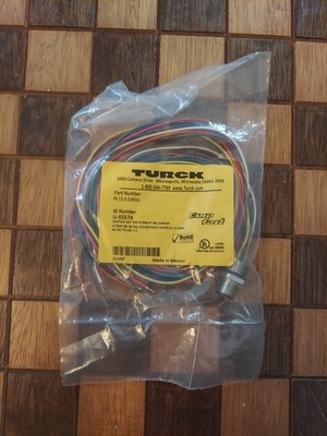 New TURCK FS 12-0.5 /M16 Receptacle U-55574 | eBay