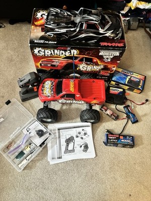 *ULTRA RARE* Traxxas GRINDER 1/10 2wd Stampede Monster Jam Truck ...