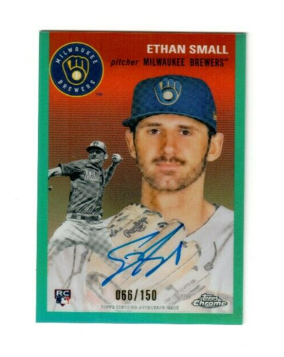 2023 Topps Chrome Platinum Anniversary Autographs #CPA-ES Ethan Small ...