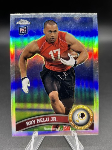 2011 Topps Chrome REFRACTOR #206 Roy Helu Jr RC Washington Redskins | eBay