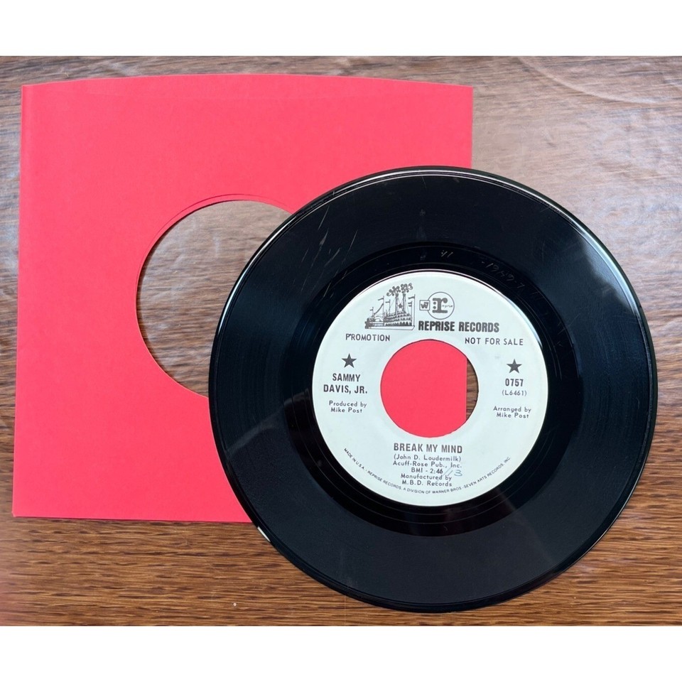 Sammy Davis Jr Children Children / Break My Mind 45 Jazz Pop Promo ...