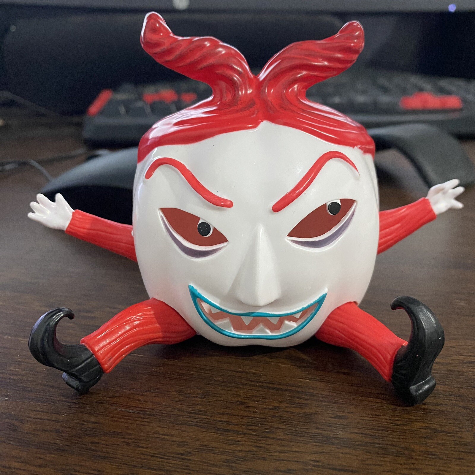 Nightmare Before Christmas Plastic Light Pumpkin Lock Paul Reubens Pee ...