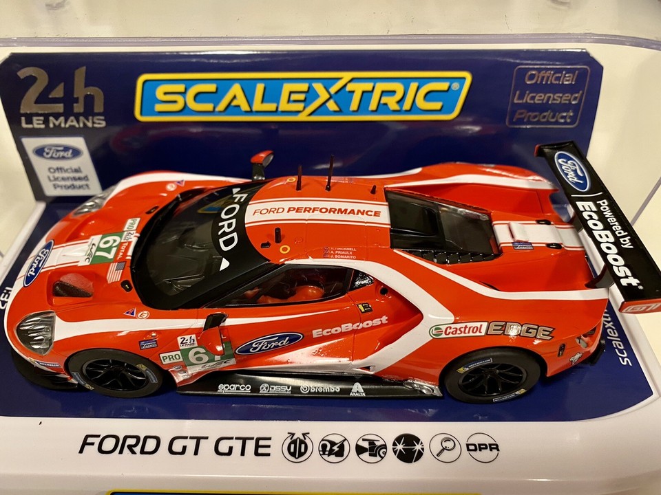 Scalextric C4213T Ford GT GTE #67 24 Hrs of Le Mans 2019 DPR 1/32 Slot ...