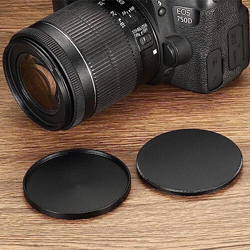 Lens Cap, Camera Lens Cap Cover Universal Front Metal Lens Filter ...